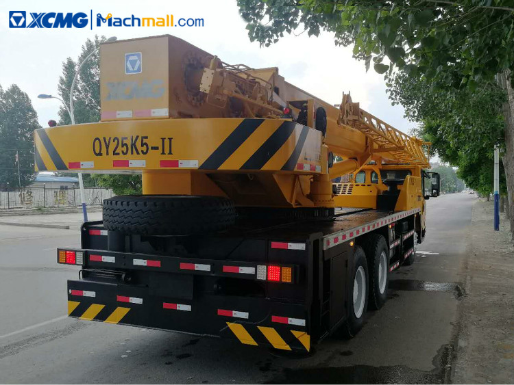QY25K5-II crane price - XCMG manufacturer QY25K5-II 47m 25 ton Construction crane for sale, MACHMALL