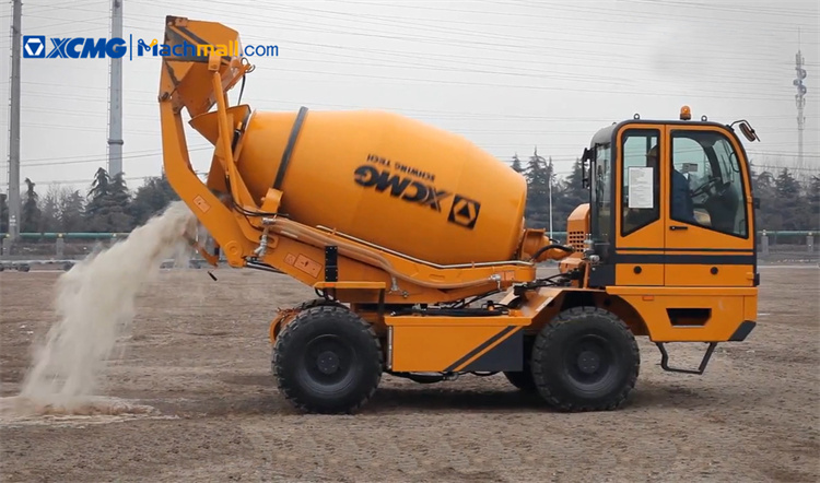 Schwing 4 cubic meters Mini Self Loading Concrete Mixer Truck SLM4 price, MACHMALL