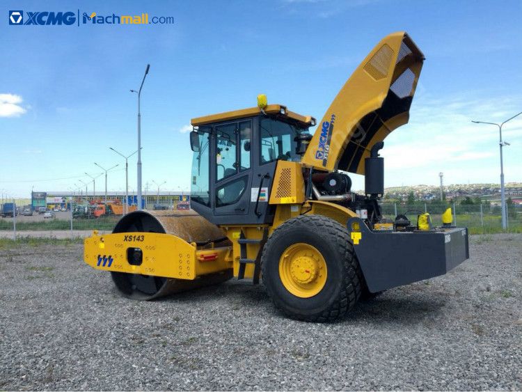 14 ton XCMG vibratory road roller XS143 for sale, MACHMALL