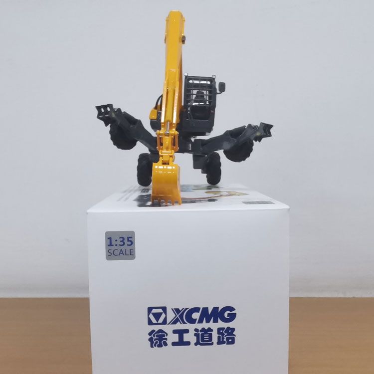 XCMG walking excavator wheel excavator ET112 Alloy Diecast Model, MACHMALL