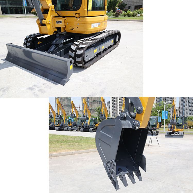 XCMG official XE35E 3.5 ton small mini excavator, MACHMALL