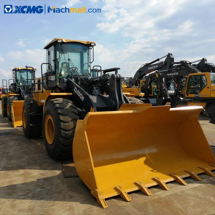 XCMG Official ZL50 5 tons Shovel Wheel Loader For Sale, MACHMALL