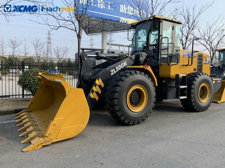 XCMG loader 5 ton ZL50GN / LW500FN / LW500KN Wheel Loader price, MACHMALL