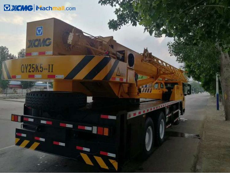 XCMG crane 25 tons 5 section boom 47m QY25K5-II price, MACHMALL