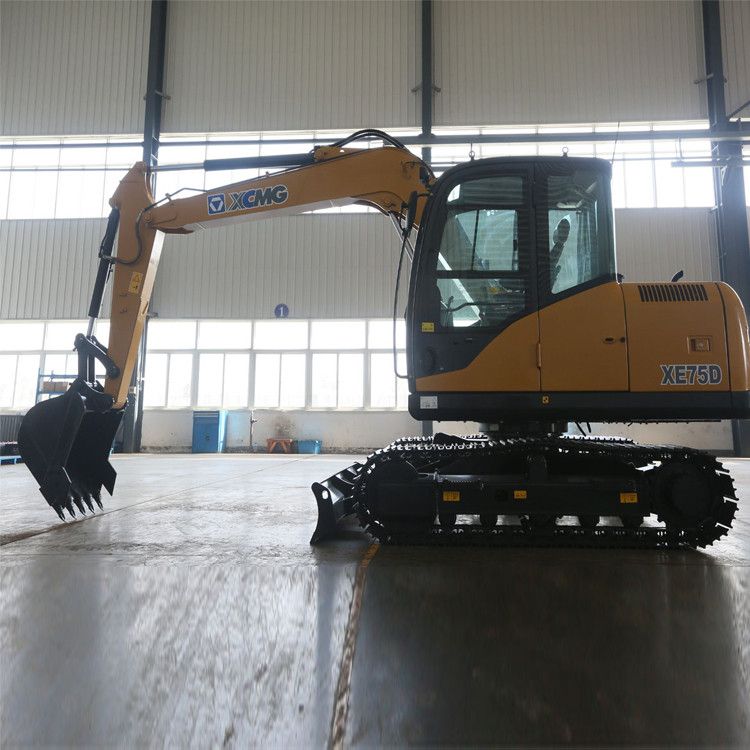 XCMG 7 Ton Brand New Crawler Excavator Hydraulic Digger Machine XE75U Price, MACHMALL