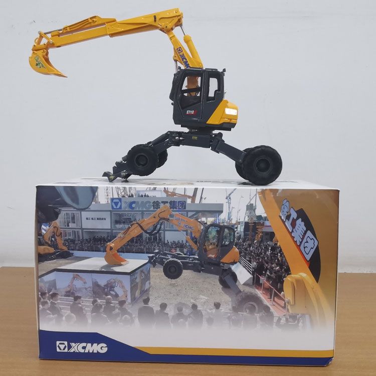 XCMG walking excavator wheel excavator ET112 Alloy Diecast Model, MACHMALL