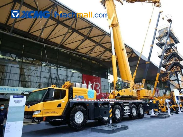 XCMG official 260 ton new mobile all terrain Crane XCA260 price, MACHMALL