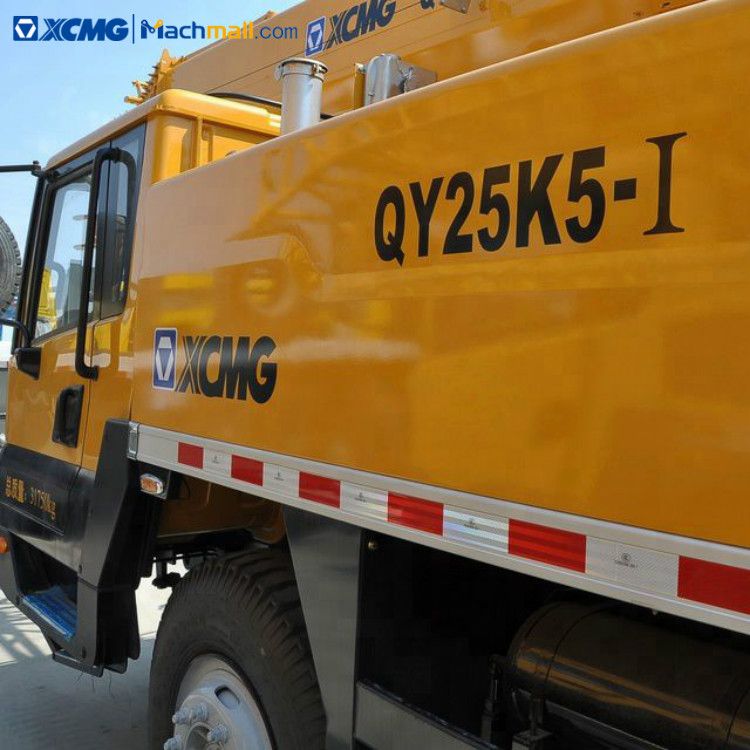 XCMG 25ton 48 meter 5 jib mobile crane QY25K5-I price, MACHMALL
