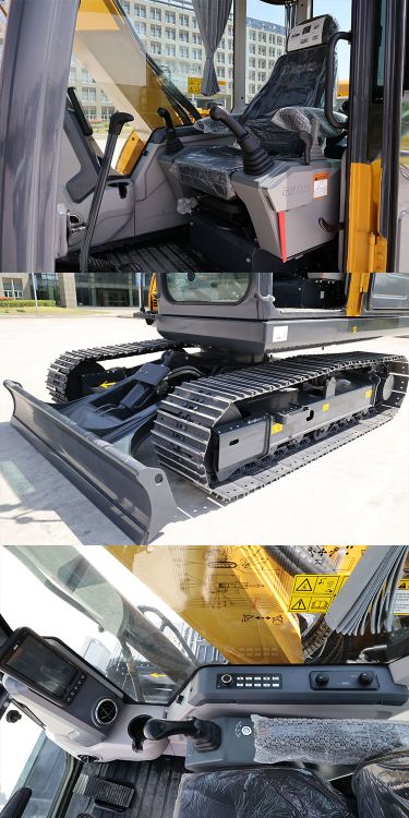 XCMG official excavator 8T Hydraulic Crawler Excavator XE80DA with good price, MACHMALL