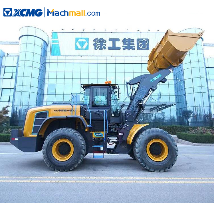 XCMG electric wheel loader 5 ton XC958-EV price, MACHMALL