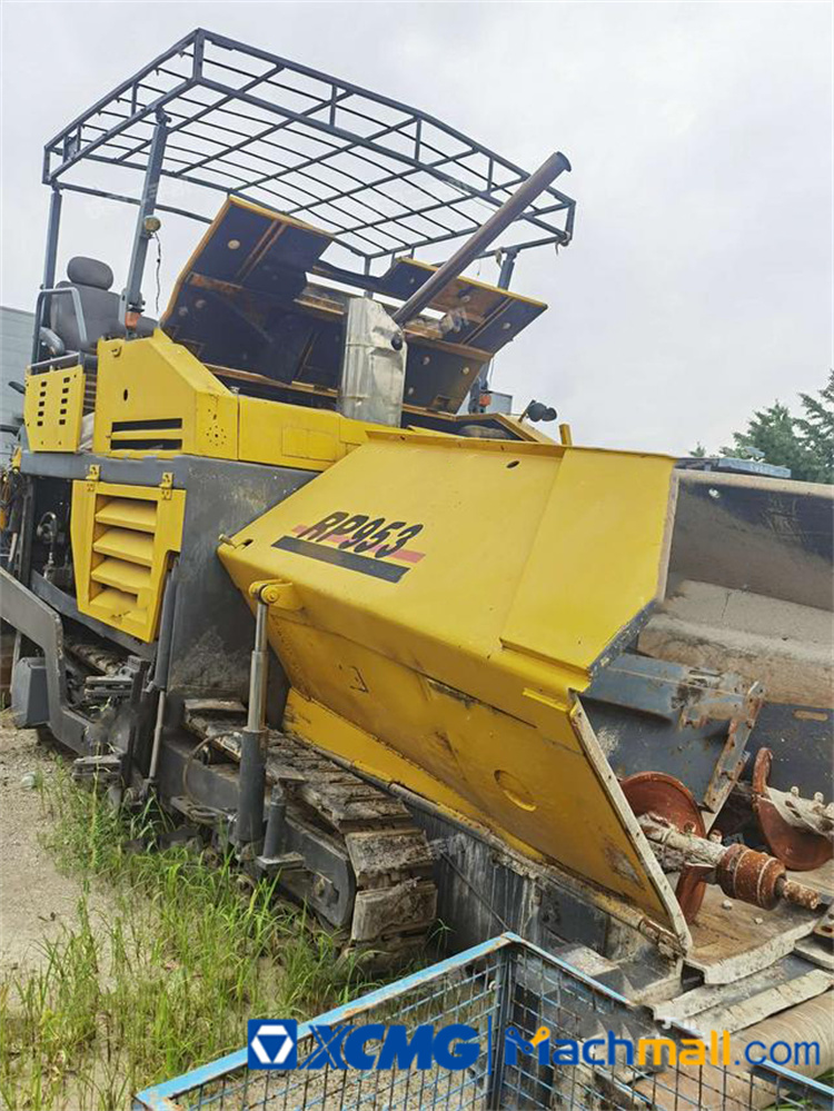 XCMG 9.5m RP953 2015 Used Paver Asphalt Machine For Sale, MACHMALL