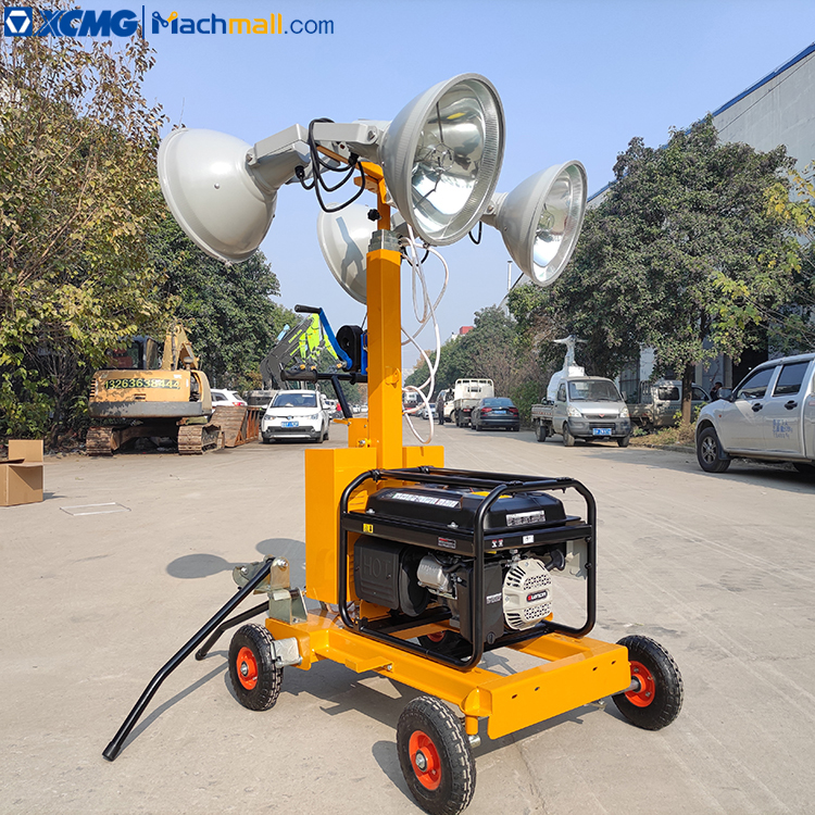 XCMG Official 5m Manual Mast Construction Hydraulic Telescopic Light Tower SMLV400B Price, MACHMALL