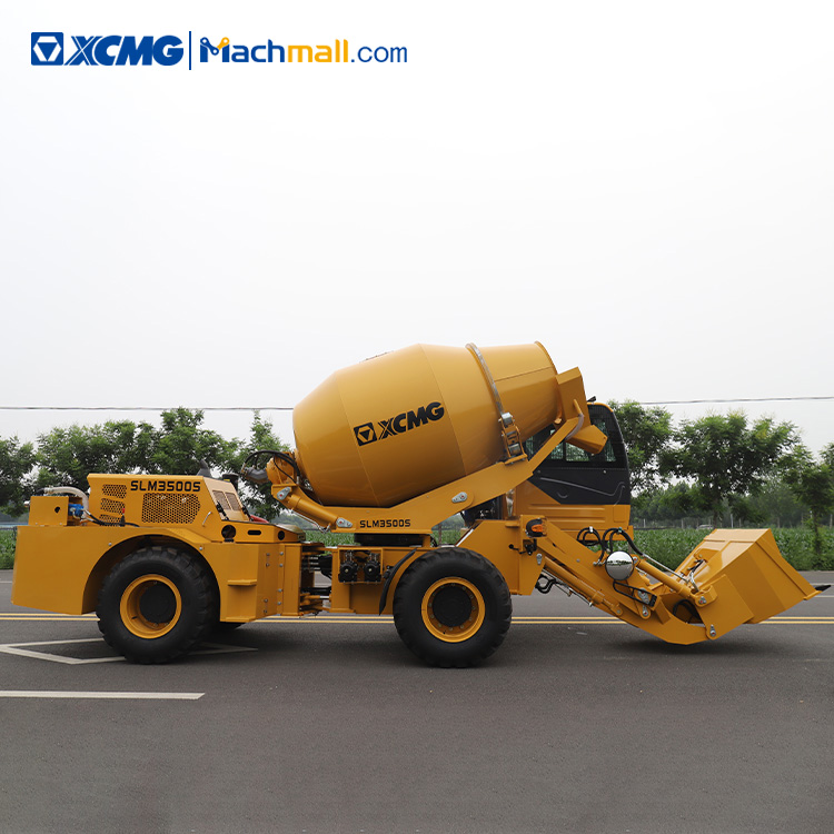 XCMG HT3.5 cubic left front drive two-way self-loading mixer SLM3500S PRICE, MACHMALL