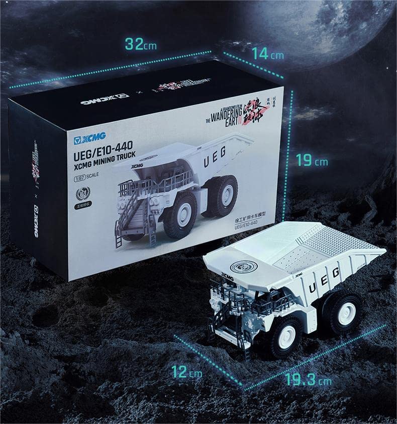 XCMG and The Wandering Earth Co-Branding XDE440 1/87 Mining Truck Diecast Model price, MACHMALL