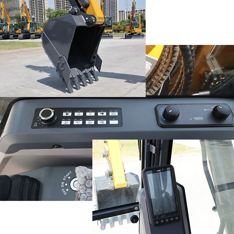 XCMG official excavator 8T Hydraulic Crawler Excavator XE80DA with good price, MACHMALL