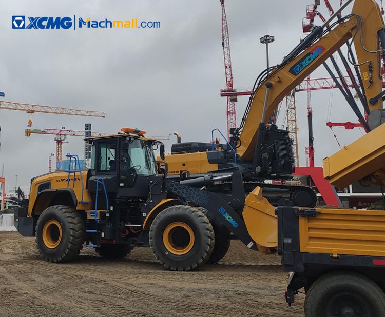 XCMG electric wheel loader 5 ton XC958-EV price, MACHMALL
