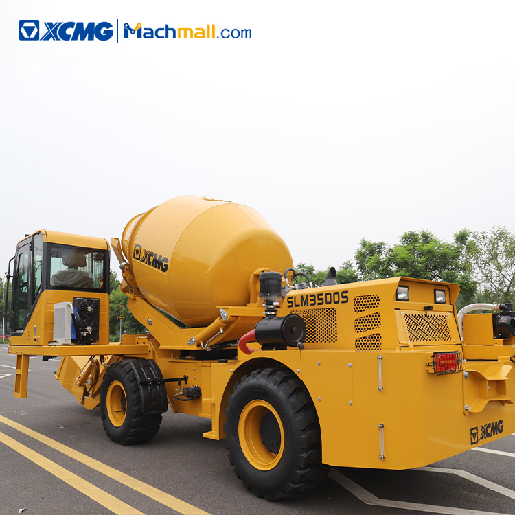 XCMG HT3.5 cubic left front drive two-way self-loading mixer SLM3500S PRICE, MACHMALL