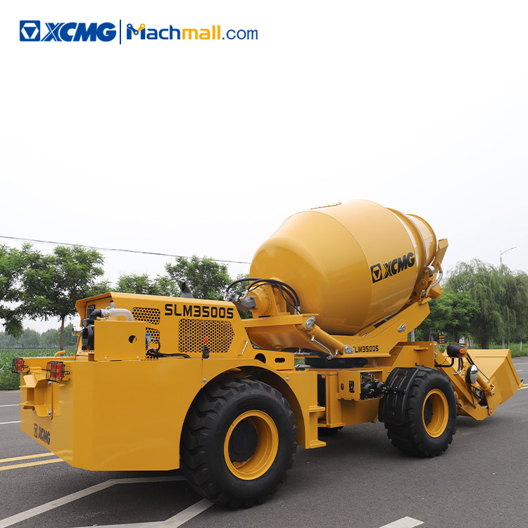 XCMG HT3.5 cubic left front drive two-way self-loading mixer SLM3500S PRICE, MACHMALL