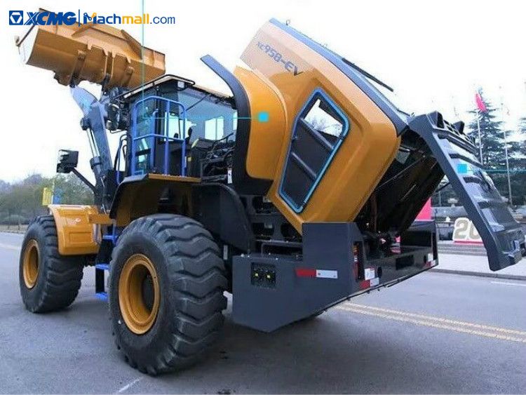 XC958-E electric loader for sale | XCMG 5 ton electric wheel loader price, MACHMALL