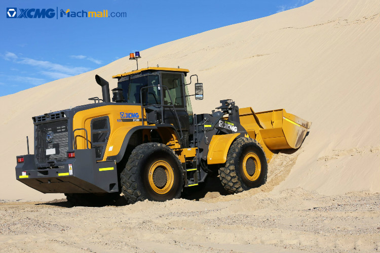 XC958 USA loader for sale | XCMG 5 ton wheel loader with Cummins diesel engine, MACHMALL