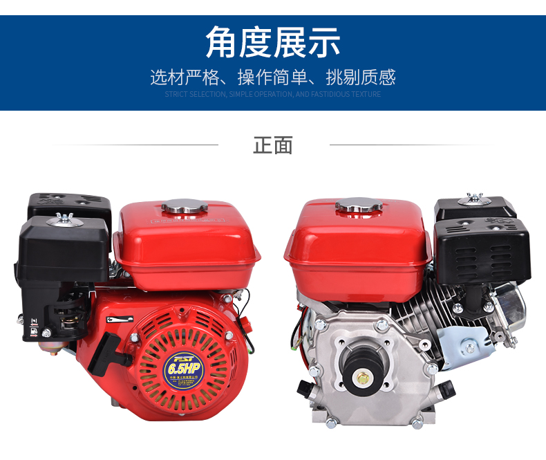 FST-168F-2 gasonline engine 6.5HP durable quatlity four stroke engine ...