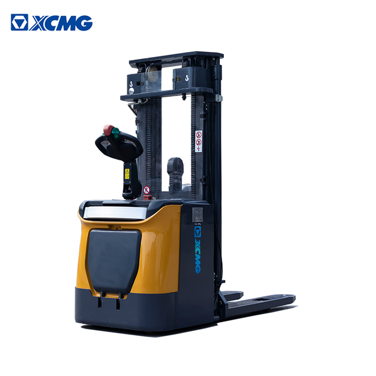 XCMG Hot Sale XCS-P15 1.5ton Stand Up Reach Truck Semi Electric Pallet ...