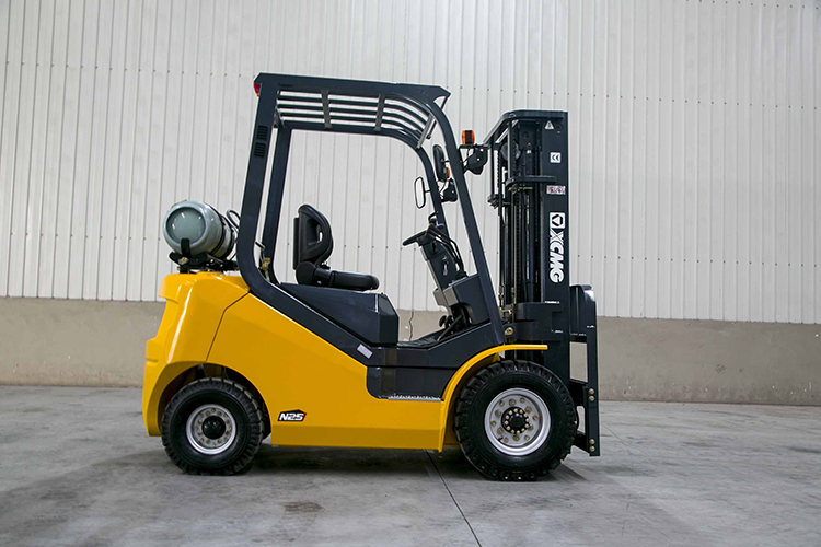 XCMG New Energy Propane Forklift 4 4.5 5Ton Lpg Forklift Truck ...