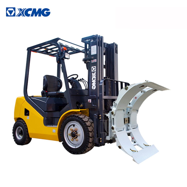 XCMG Fd30T 2.5 Ton 3T 3.5 T Gabelstapler Diesel Paper Roll Clamp ...