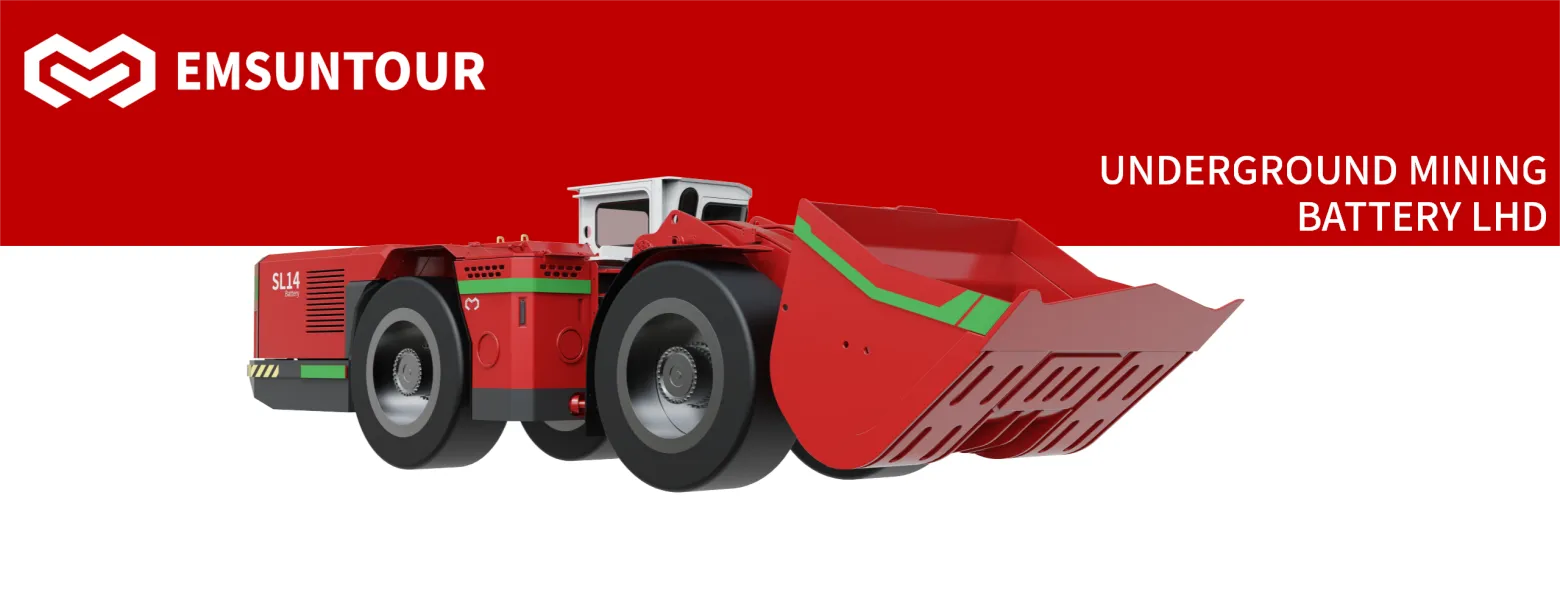 SL14 Battery Underground Mining LHD, MACHMALL