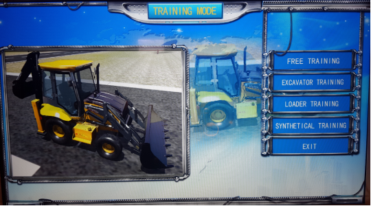 Wheel Loaders Excavators Backhoe Virtual Simulation Training Simulators ...