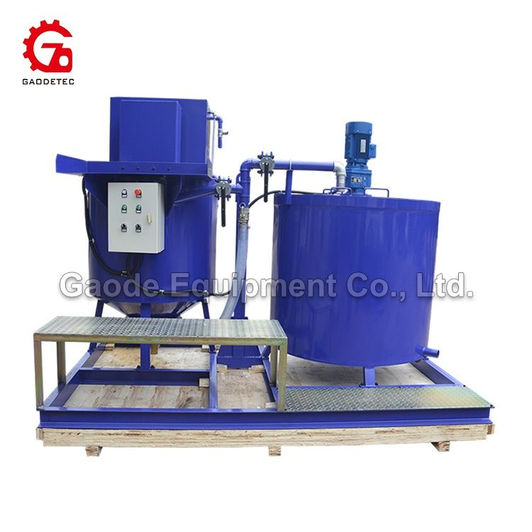 Gaodetec GMA500-1000E Factory Direct High Shear Cement Grout Mixer ...