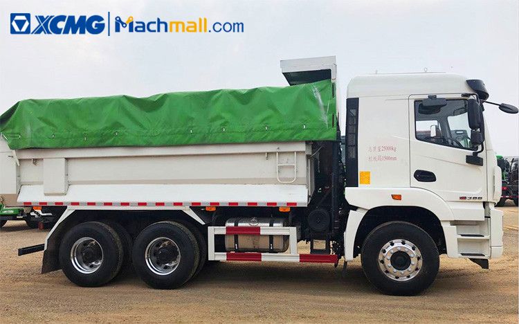XCMG official new dump truck 8×4 LNG for sale, MACHMALL