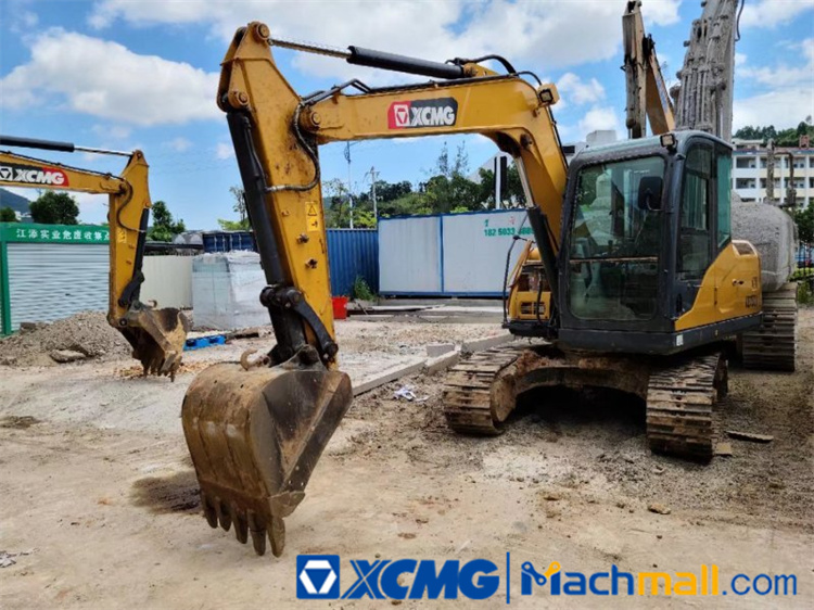 XCMG 7.5t XE75DA 2020 Used Small Excavator For Sale, MACHMALL