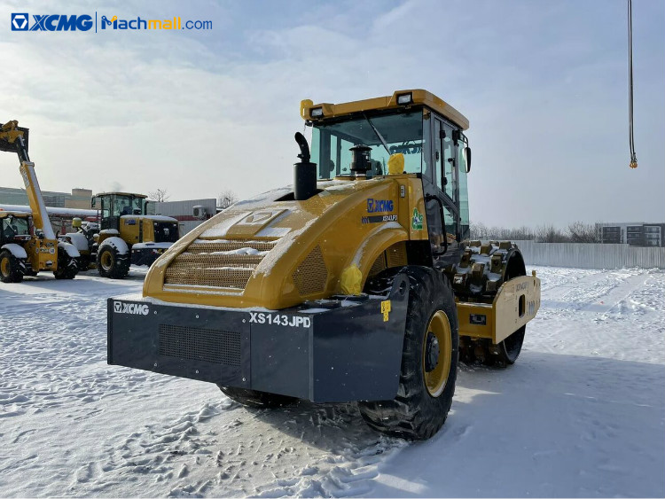 XCMG 14 tons soil compactor roller pad foot XS143JPD price, MACHMALL