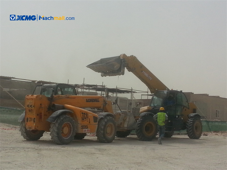 XCMG 17m Telescopic Forklift Telehandler XC6-4517 price, MACHMALL