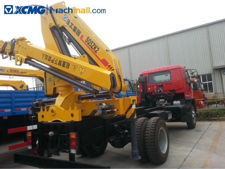 XCMG Official mini knuckle boom pickup truck lift crane 3000kg price ...