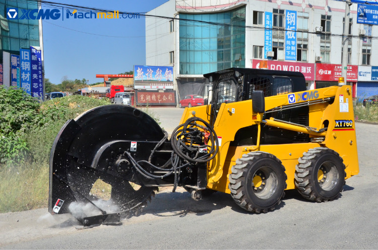 XCMG Asphalt Concrete Milling Machine | skid steer loader with cold ...