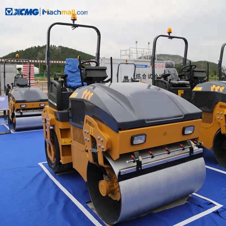 XCMG 4 ton light vibratory road roller XMR403VT price, MACHMALL