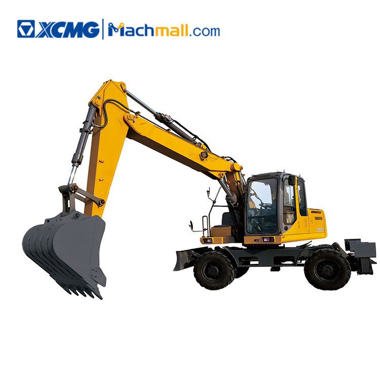 XCMG hot sale 15 Ton Small Wheeled Hydraulic Excavator XE150WD best ...