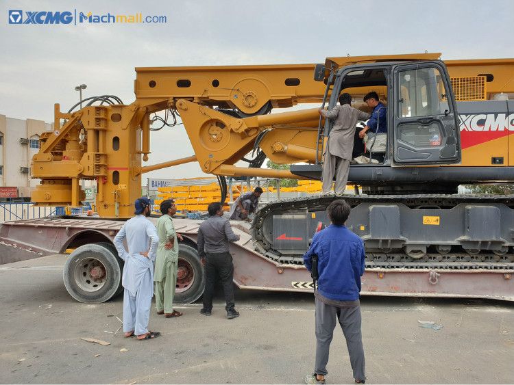 XCMG construction piling machine XR220D 220kn 50m rotary drilling rig ...