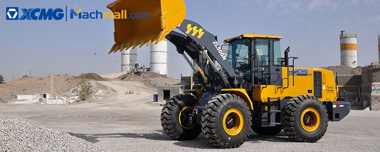 XCMG ZL50GN 5 ton wheel loader pilot control with fops&rops cab on sale ...