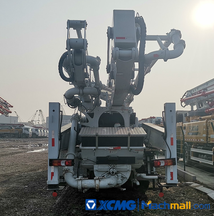 XCMG Concrete Machinery HB43 Used Truck Mounted Concreted Pump For Sale ...