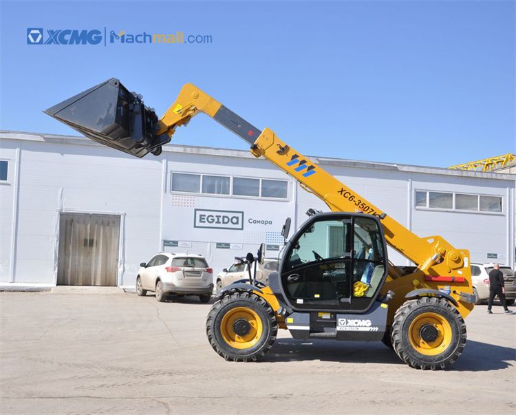 XCMG 3.5 ton small telescopic forklift price, MACHMALL