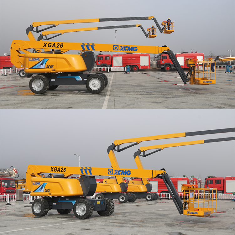 XCMG XGA26 Manlift 26M Articulated Boom Lift Aerial Work Platform For ...