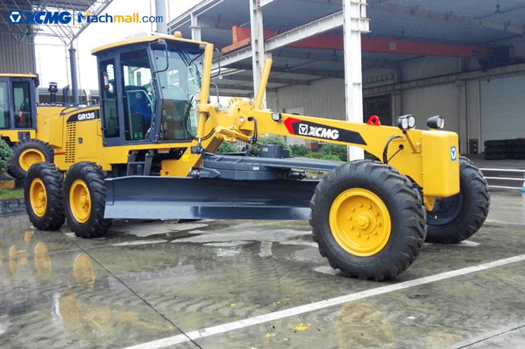 XCMG motor grader GR135 135hp new small motorgrader with ripper price ...