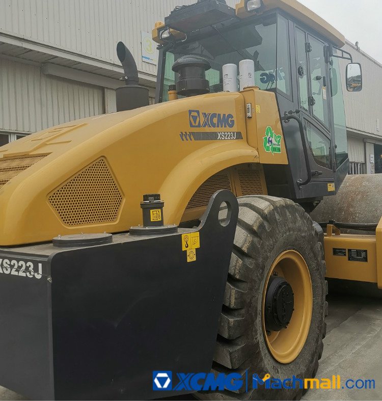 XCMG Used 22ton Vibratory Road Roller XS223J Road Compactor Price, MACHMALL