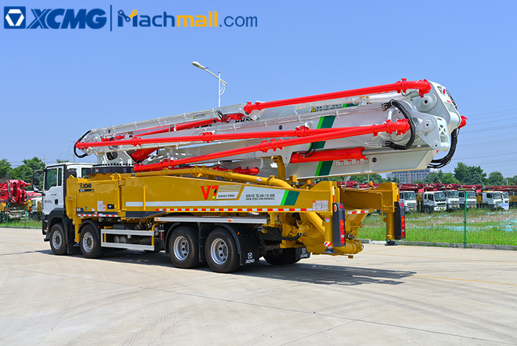 XCMG schwing germany concrete pumps HB58K with Sitrak chassis sale in ...