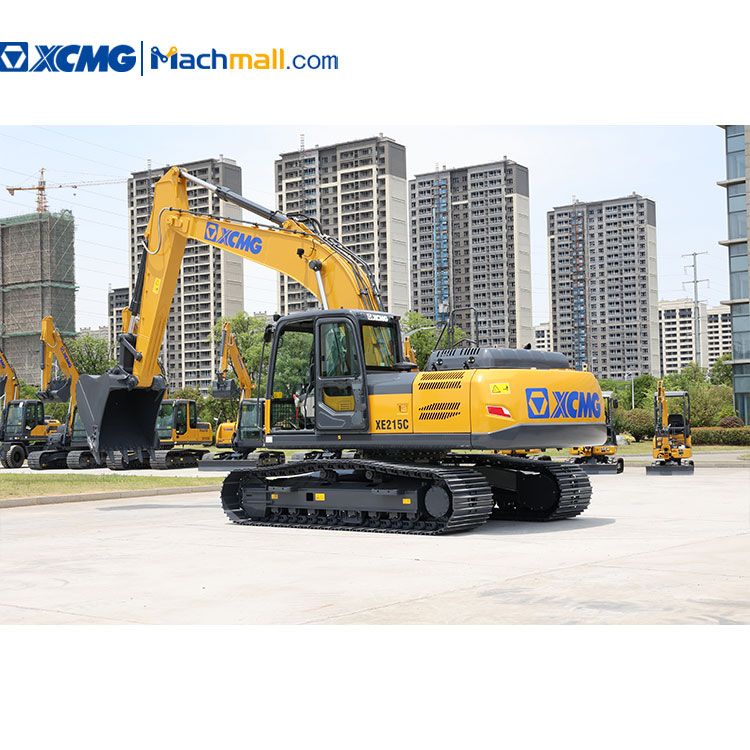 XCMG XE215C 21ton hydraulic crawler excavator for sale, MACHMALL