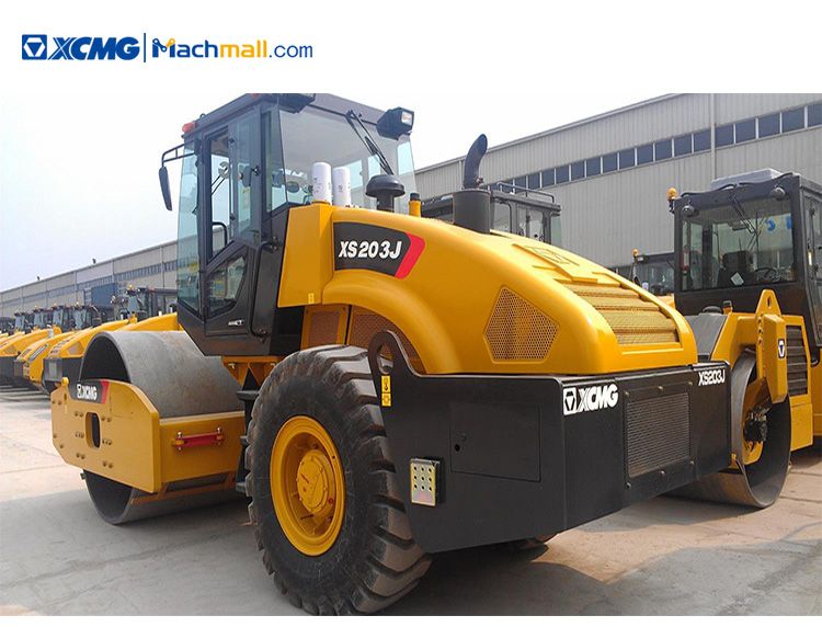 XCMG official 20 ton new road roller XS203J price, MACHMALL