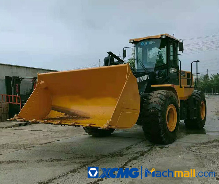 XCMG Used 5 Ton Front Wheel Loader LW500 For Sale, MACHMALL